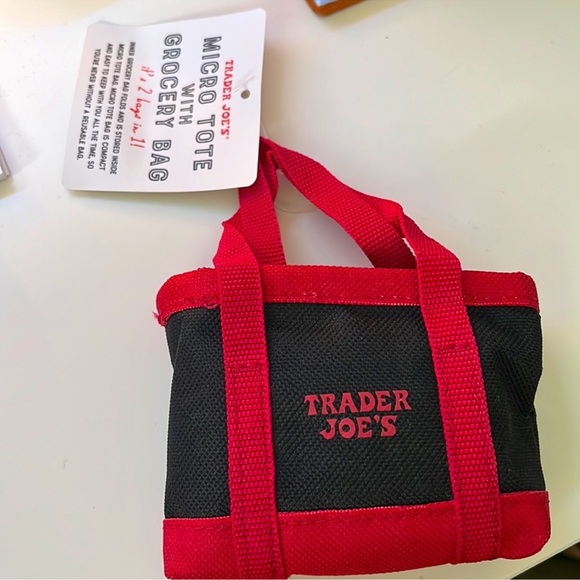 Trader Joe’s | Bags | Trader Joes Micro Tote With Grocery Bag | Poshmark